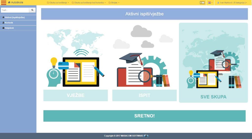 Autoškola testovi | Online testovi za kandidate autoškole